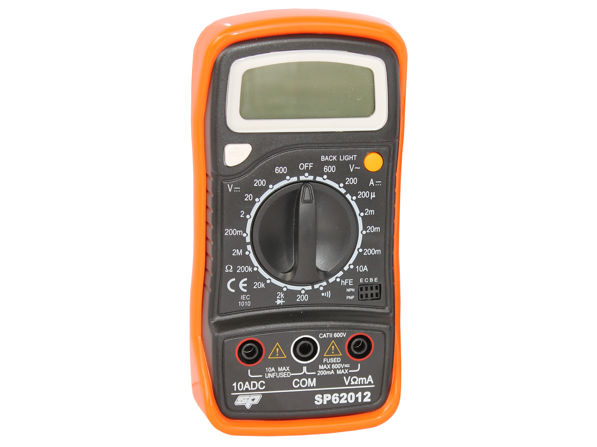 Multimètre numérique simple multifonctions SP Tools – TONIC distribution